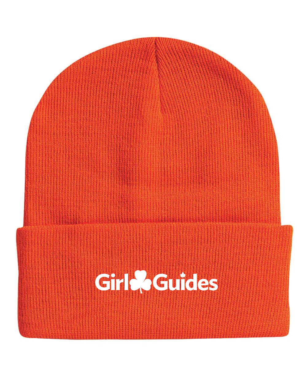 Toque - Solid Cuff 12" Beanie - SP12 - Blaze Orange – The Girl Guide ...