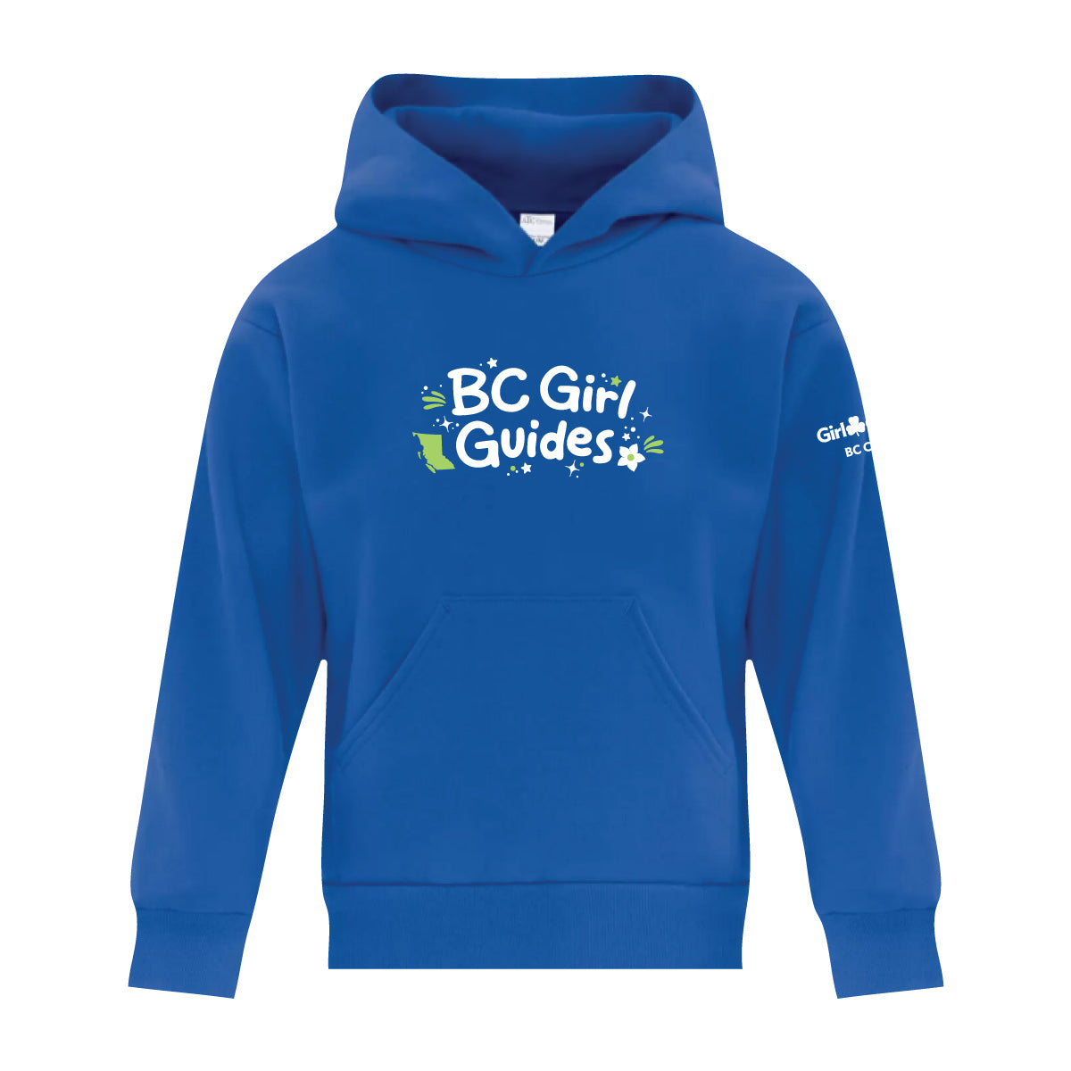 BC COUNCIL - YOUTH PULLOVER HOODIE - ROYAL - ATCY2500 – The Girl Guide ...